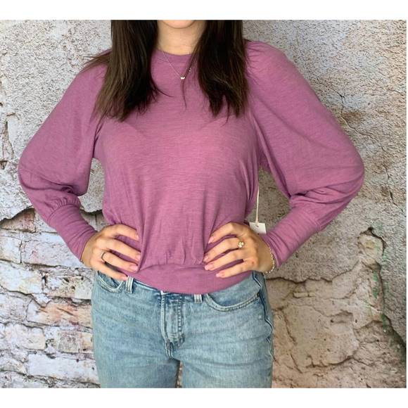 Another Love | Sweaters | New Another Love Long Sleeve Lilac Top In ...